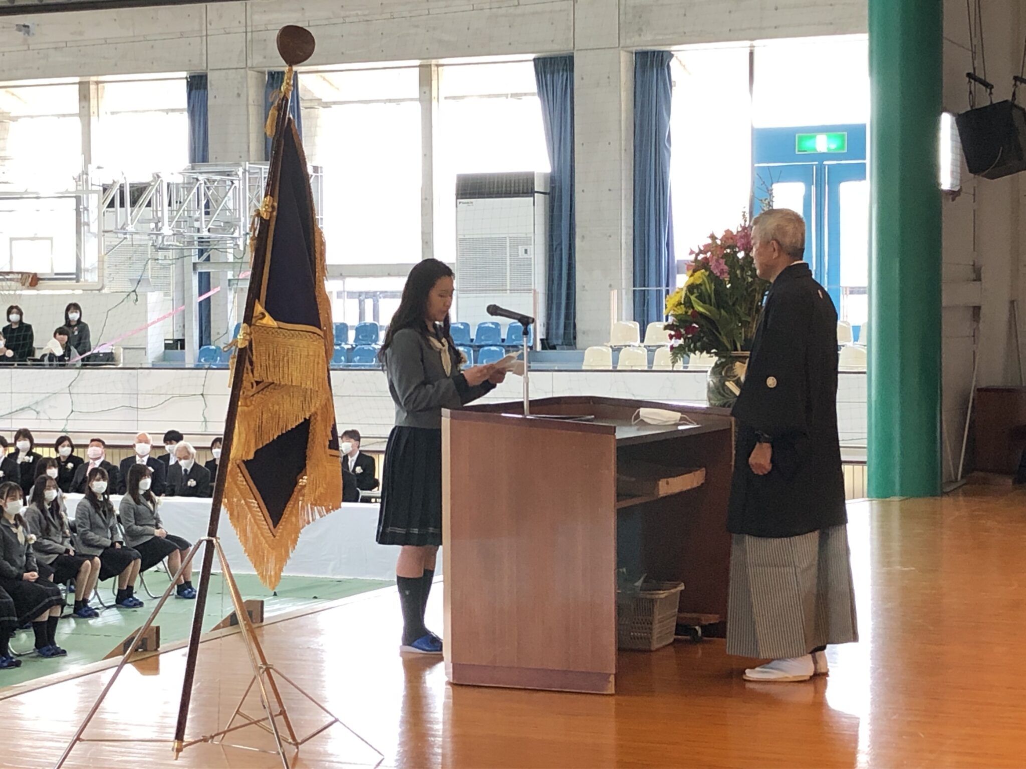 令和四年度卒業証書授与式の卒業生答辞全文を掲載いたします - 津田学園中学校・高等学校 | 津田学園中学校・高等学校